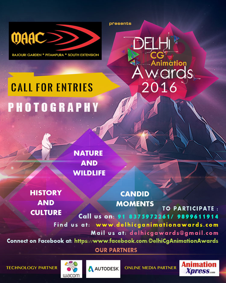 Delhi CG Animation Awards 2016