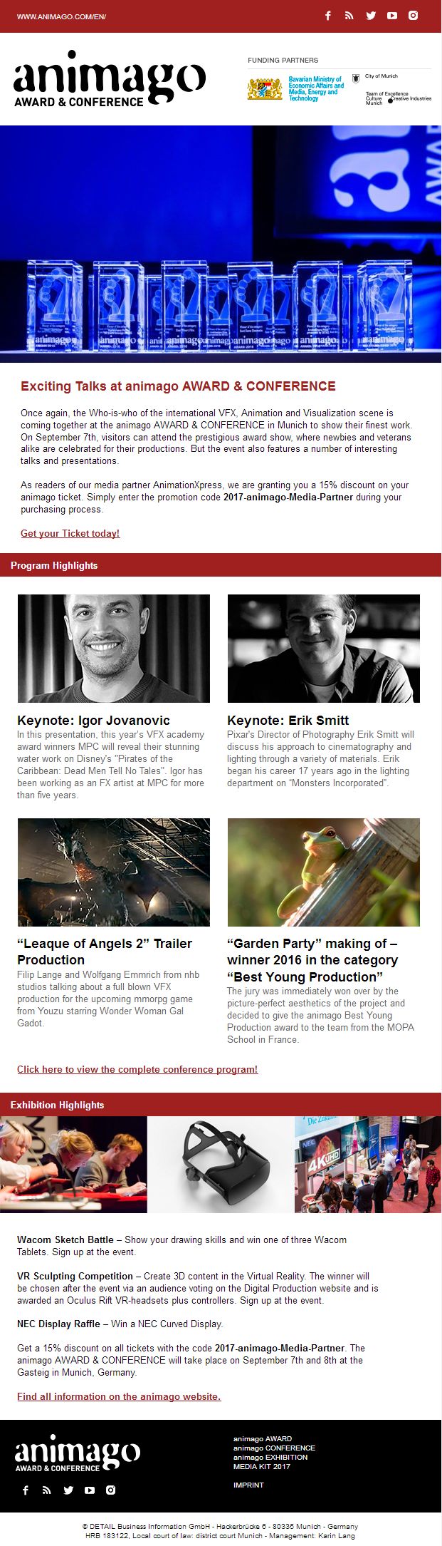 animago AWARD & CONFERENCE