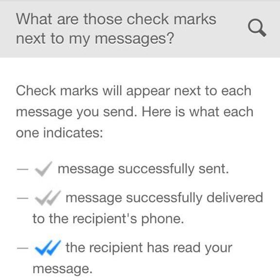 What are those blue check marks on your WhatsApp?