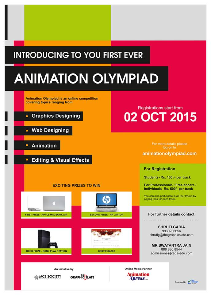 animation olympiad poster