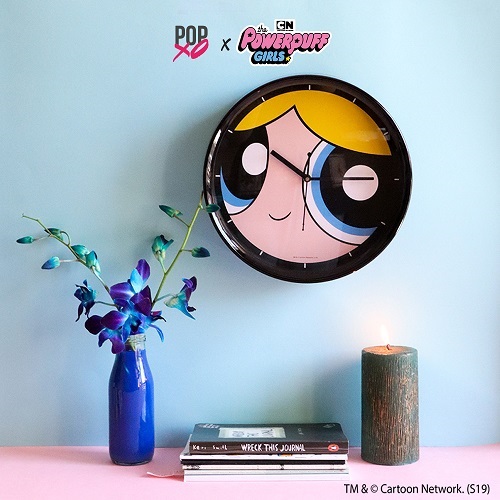 PopXo X The Powerpuff Girls - Bubbles – Wall Clock