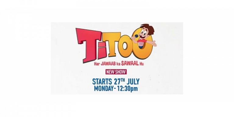 Animated series, 'Titoo', produced by Cosmos Maya, launched today on POGO