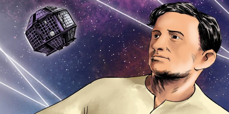 ACK releases comic on Dr. Vikram Sarabhai at a function held by ISRO