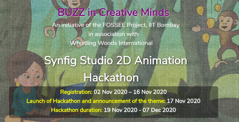 FOSSEE, IIT Bombay in association with WWI to host Synfig Studio 2D Animation Hackathon online
