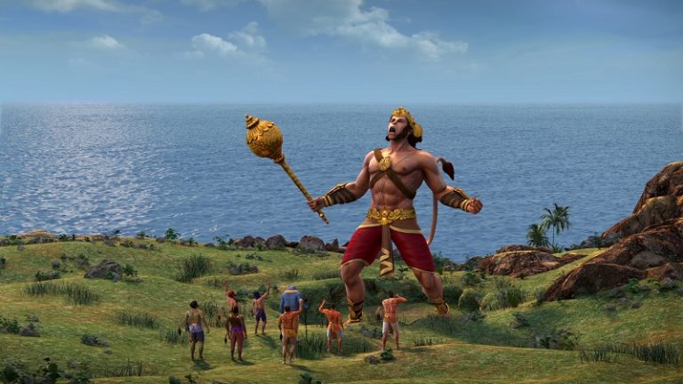Hanuman in The legend of Hanuman (6)