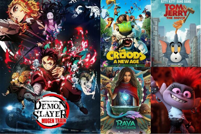 Top Five pandemic released animated movies that performed well at the ...
