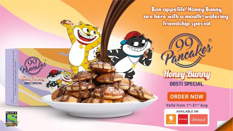 Sony YAY! and 99 Pancakes collab for ‘Honey Bunny’ Dosti special combo ...