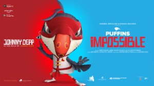 Johnny Depp is back in animated spinoff series ‘Puffins Impossible’
