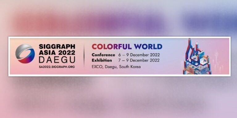 SIGGRAPH Asia 2022 to present exciting future of animation at Computer ...
