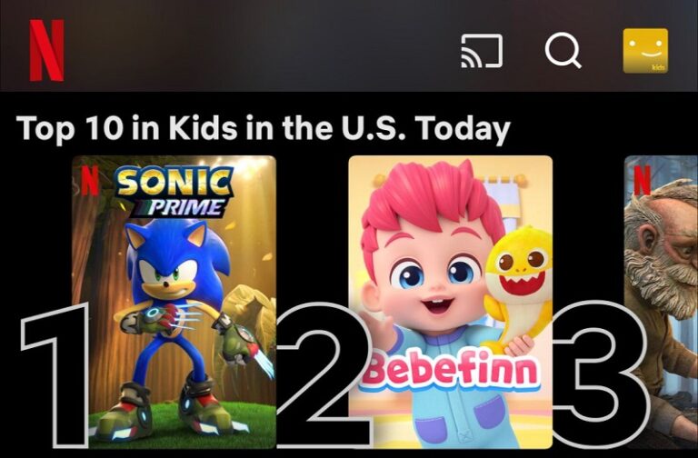 Pinkfong's hit preschool series rules Netflix's Today's Top 10 Kids in ...