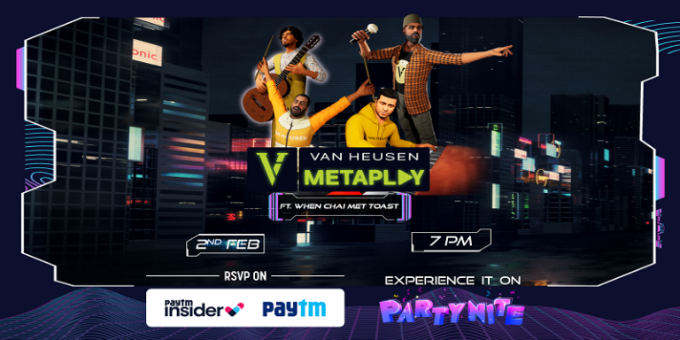 Van Heusen collaborates with Paytm Insider to hold a musical concert on ...
