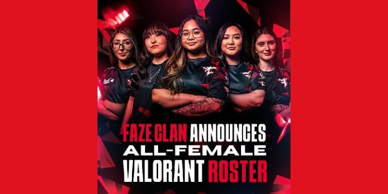FaZe Clan unveils all female ‘VALORANT’ roster