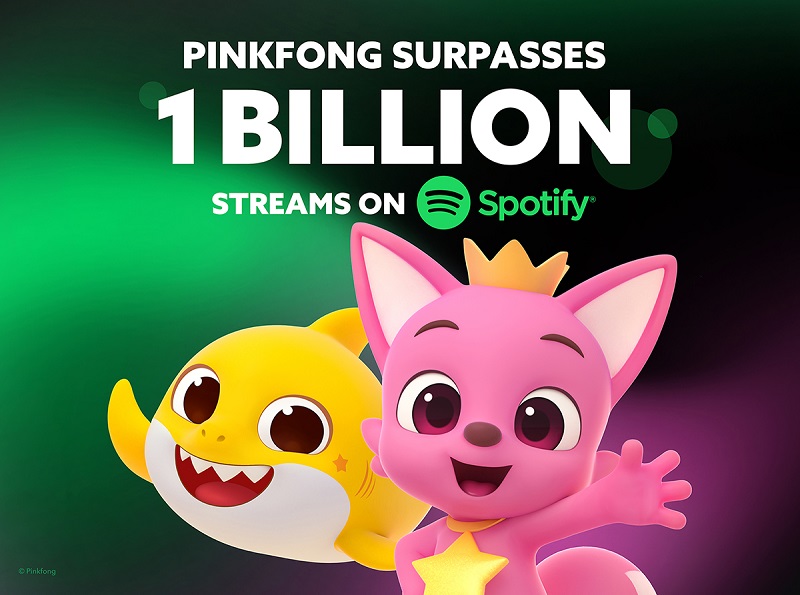 Pinkfong becomes first Korean children's brand to surpass one billion ...