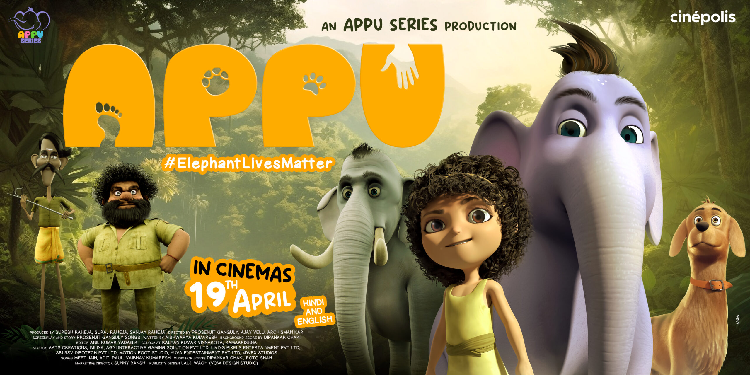 ‘Appu’ premieres 19 April: India’s first animated feature on animal ...