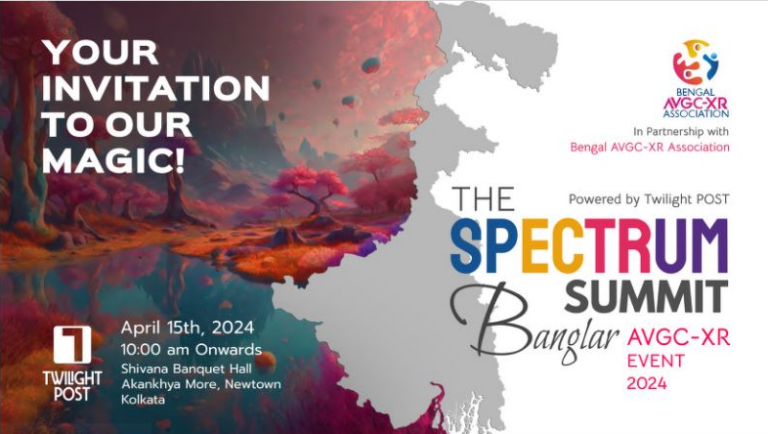 Bengal AVGC-XR Association brings 'The Spectrum Summit' on 15 April