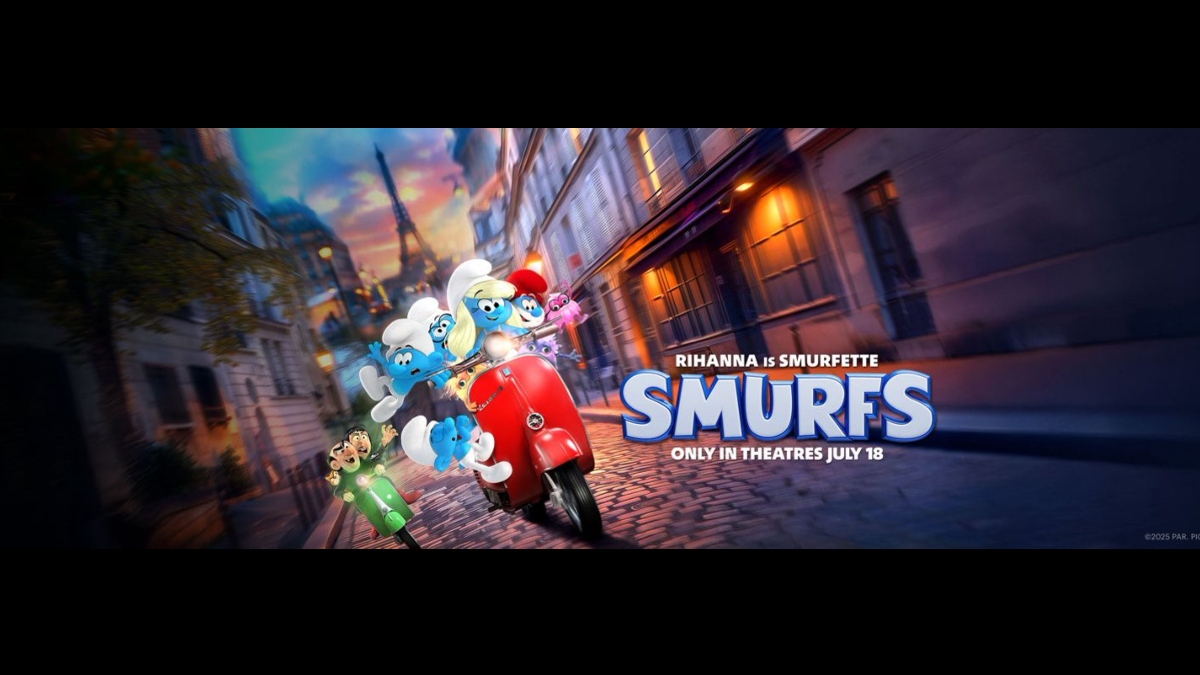 Paramount unveils 'Smurfs' film footage and BTS