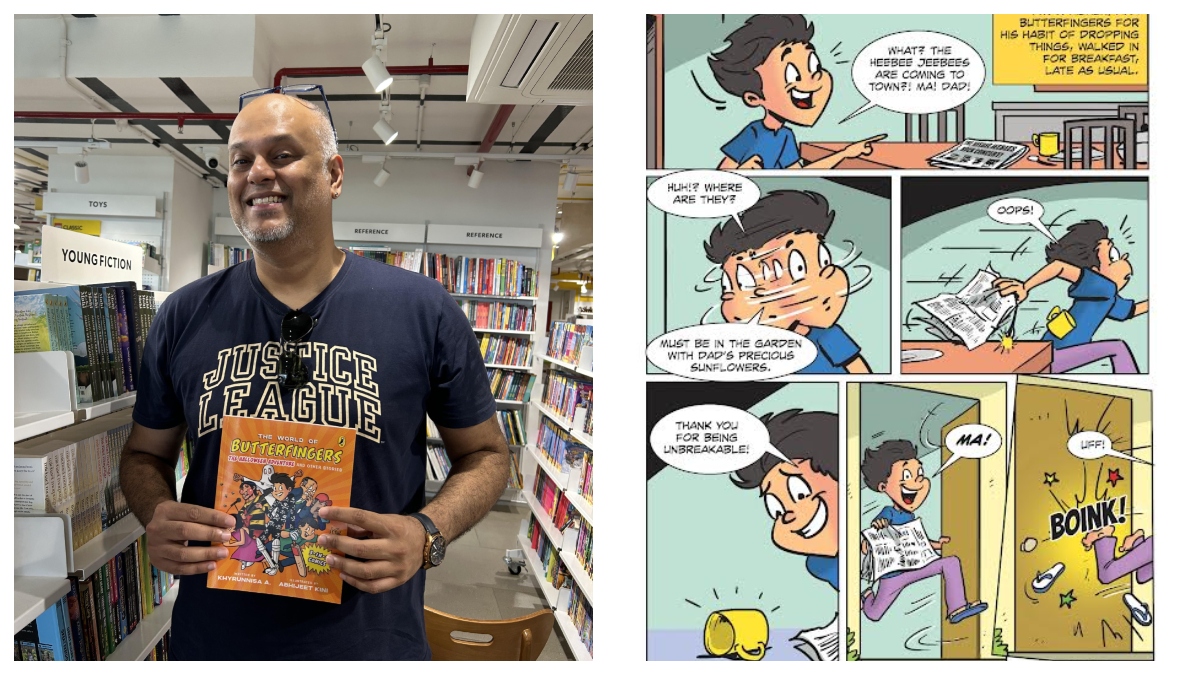 ‘The World of Butterfingers 2’: Abhijeet Kini illustrates Amar Kishen’s ...