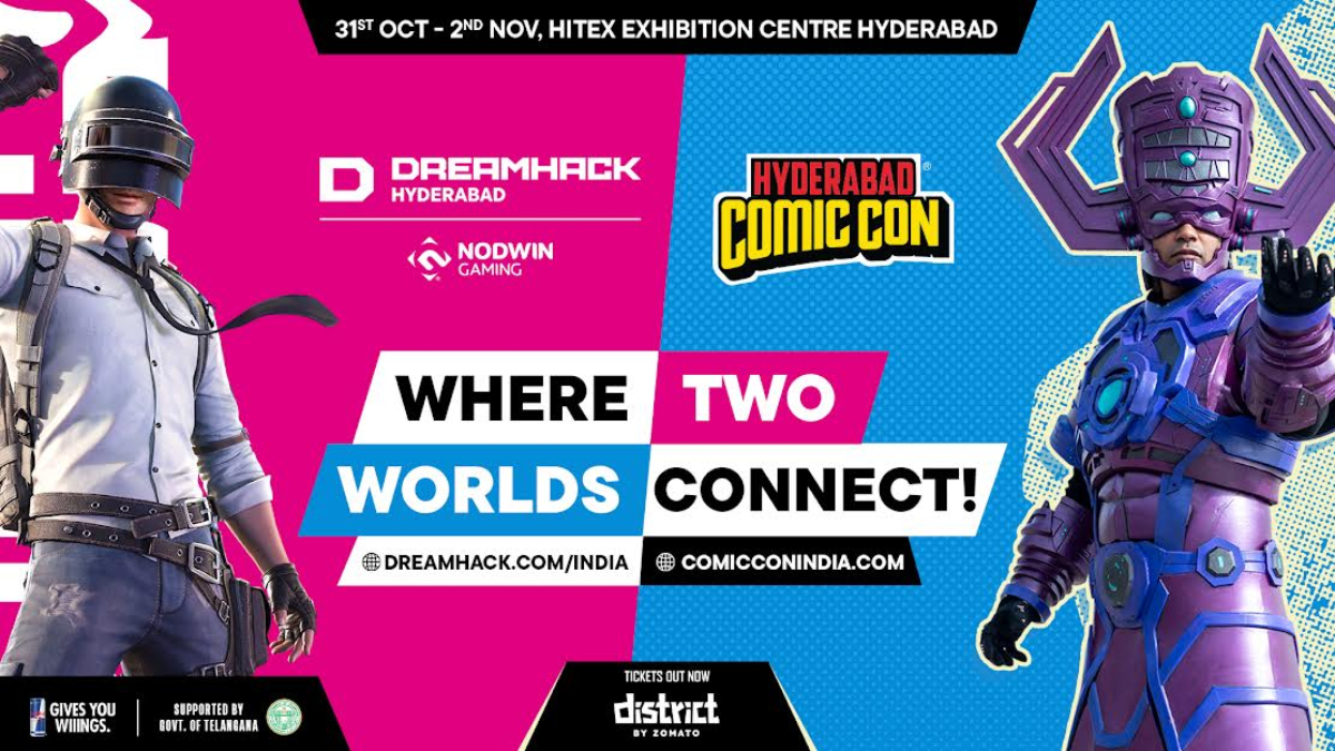 Nodwin Gaming reveals DreamHack India 2025 as part of Hyderabad Comic ...