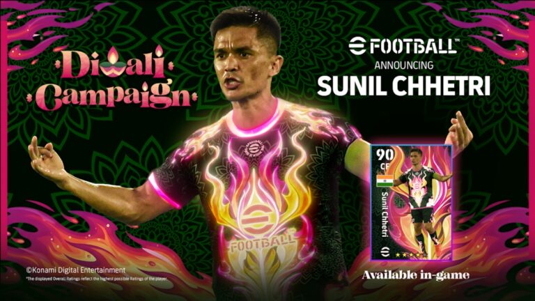 Konami and Indian football star Sunil Chhetri collaborate for 'eFootball'