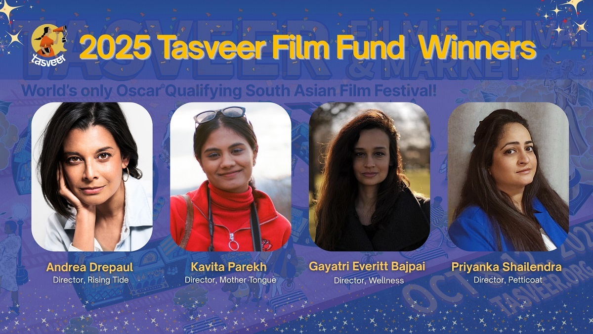 Tasveer Film Fund 2025 winners: four filmmakers to receive an award of ...