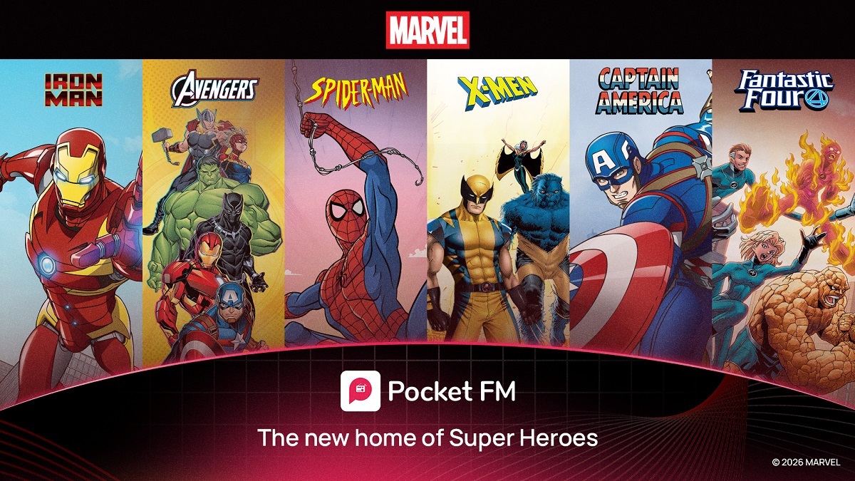 Pocket FM and Disney Publishing APAC to bring 36 iconic Marvel audio ...